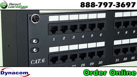 48 Port Cat6 Patch Panel Video Discount Low Youtube