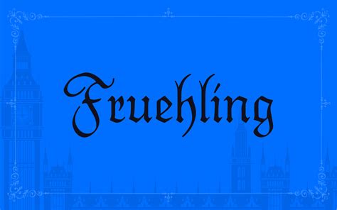 Old English Font Name In Word