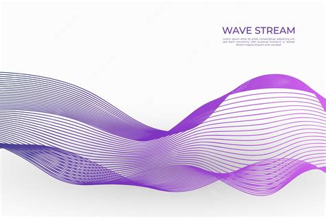 Premium Vector Colorful Modern Dynamic Wave Lines Background Texture Pattern Vector Design
