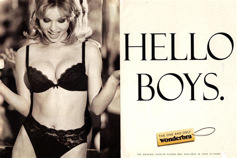 Eva Herzigova Wonderbra Ad Empowered Women World News London Evening Standard