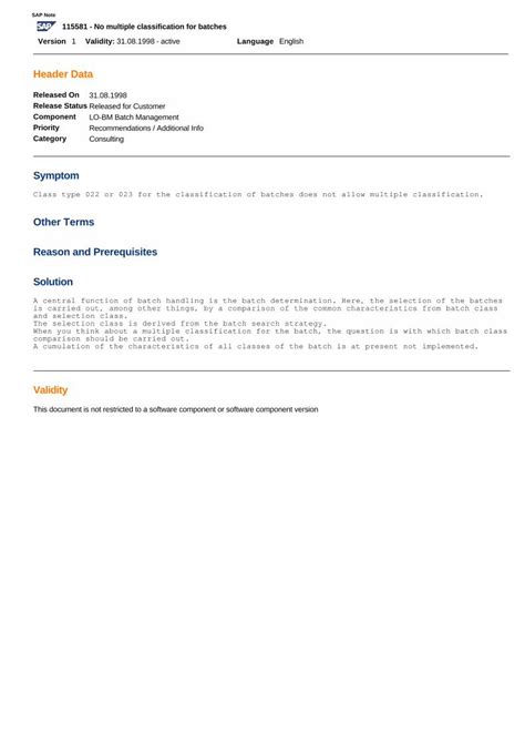 Pdf Notes No Multiple Classification Of Batches Dokumentips