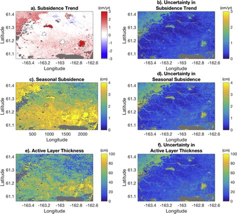 Inference Of The Impact Of Wildfire On Permafrost And Active Layer Thickness In A Discontinuous