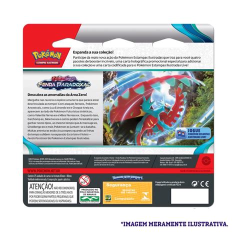 Confira Jogo De Cartas Ev04 Pokémon Blister Quadruplo Copag