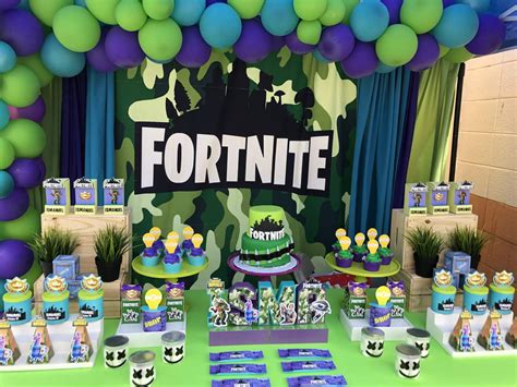 Fortnite Birthday Party Ideas Photo 5 Of 9 Catch My Party