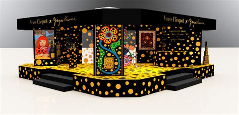 ヴーヴ・クリコ×草間彌生氏の世界先行発売シャンパーニュを記念した体験型アート空間を伊勢丹新宿店で期間限定展開 Artandculture