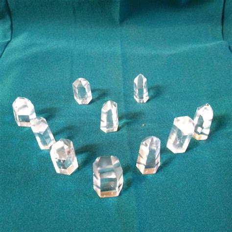 Kit Ponta Cristal Quartzo Transparente A Cm Mandala Elo