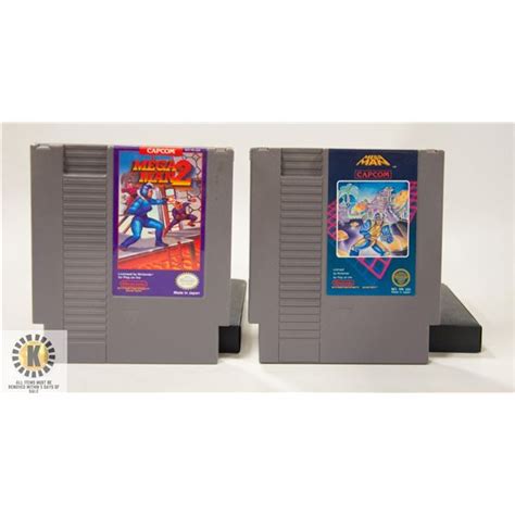 Nintendo Nes Megaman And Megaman 2 Games
