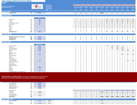 excel house flipping template at dane goodnight blog