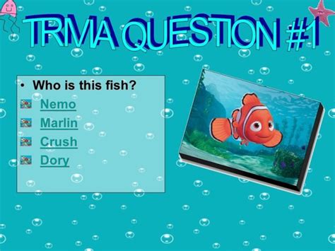 Best Finding Nemo Trivia Questions