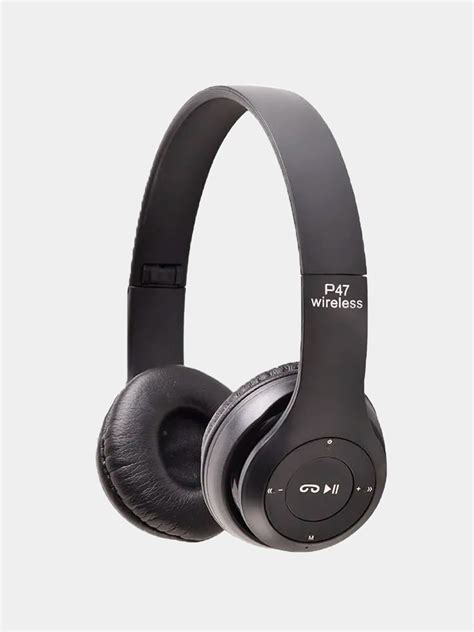 Беспроводные Bluetooth-наушники P47 Wireless купить по низким ценам в ...