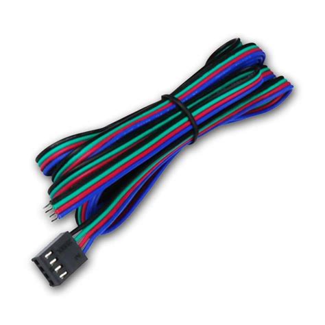 2m Rgb Connection Cable Rgb Connector And Open Cable End