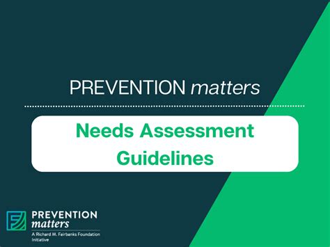 Learning Lab Needs Assessment Guidelines