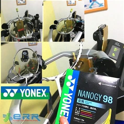 Restring Cost List Yonex Li Ning Kizuna Victor ERR