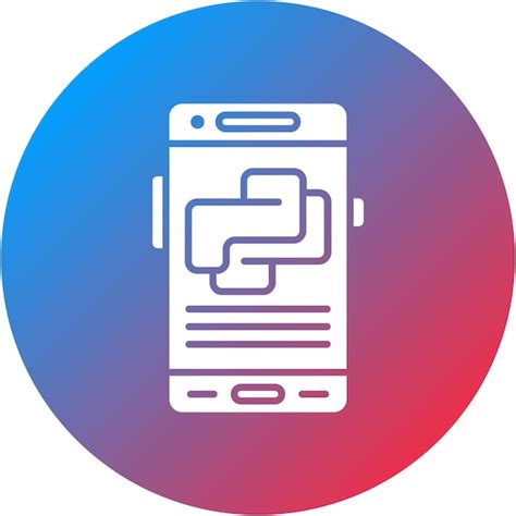 Premium Vector Python Icon Vector Image Can Be Used For Mobile App