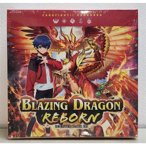 Cardfight Vanguard Booster Pack 06 Blazing Dragon Reborn DBT06 16s