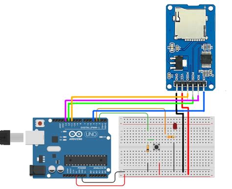 Arduino SD Kart Modülü Data Logger Hafıza Kartı Modülü 62