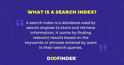 Search Indexing Guide What Is A Search Index