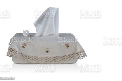 흰색 배경 개체 패션 선물 집 집 복사 공간에 천 상자에 정면보기 조직 0명에 대한 스톡 사진 및 기타 이미지 0명