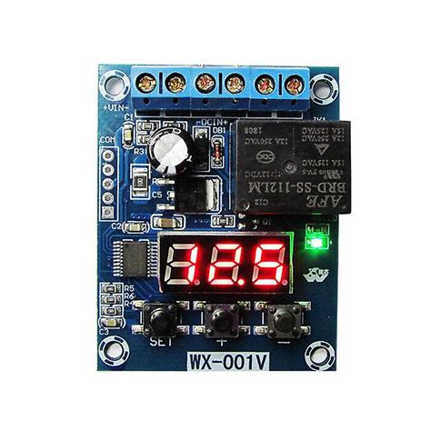 Voltage Detection Module Relay Switch Charging Discharge Monitoring