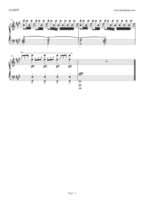 苏维埃进行曲（改）独奏版钢琴谱 嗯嗯啊啊 虫虫乐谱