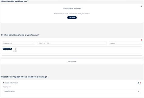 Send Return Label When Sold Online Nshift Help Center