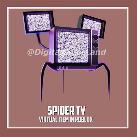 Spider Tv Toilet Tower Defense Ttd Roblox ~ Read Description Etsy