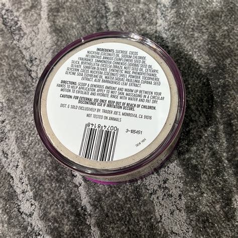 Bath And Body New Trader Joes Brazil Nut Body Scrub Poshmark