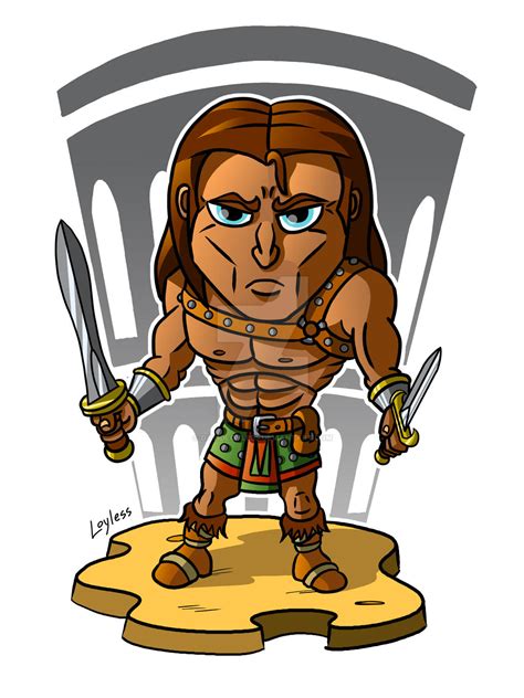 Gladiator Chibi By Davidloyless On Deviantart