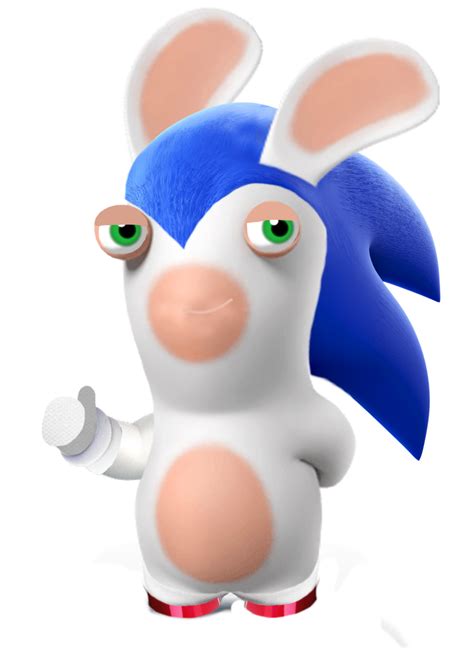 Rabbid Sonic By Mariorainbow6 On Deviantart