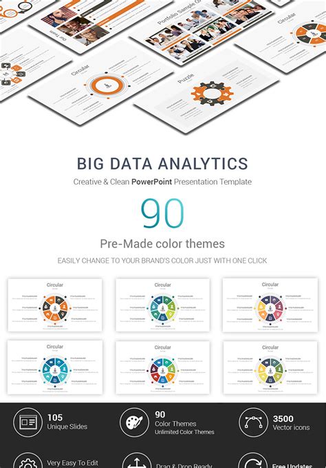 Big Data Analytics Presentations Powerpoint Template 69689