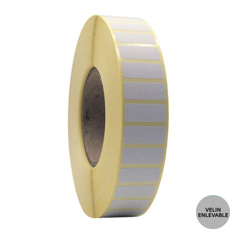 Rouleau étiquettes vélin 32x13 mm Luquet Duranton