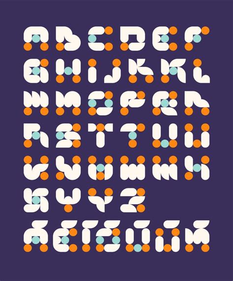 Tinkuy Patterns Modular Typography Vol 6 On Behance Hand Lettering Alphabet Fonts