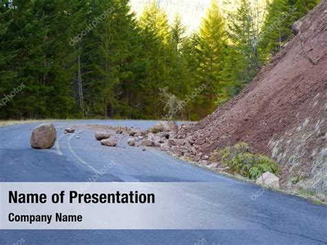 Landslide Powerpoint Template Landslide Powerpoint Background