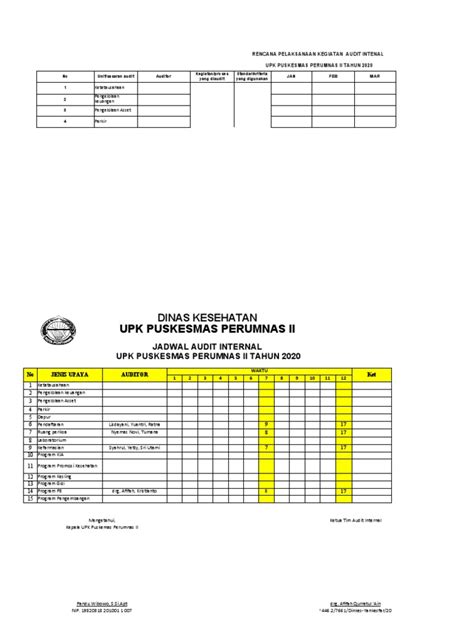 Monitoring Audit Internal Pdf