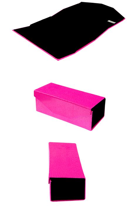 Glitter Detailed Foldable Box Eyewear Cases R3 Cw904 City Sunglass
