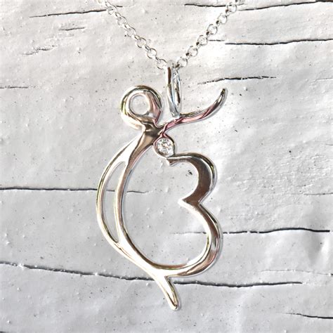 Ek Ong Kaar Pendant In Sterling Silver And Belcher Style Chain