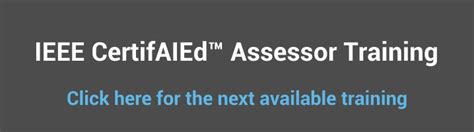 Blog Ieee Certifaied Assessor Training My Experience