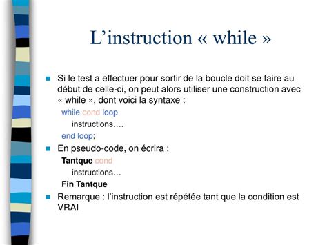 ppt initiation à algorithmique et programmation en ada powerpoint