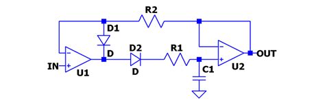 Peak Detector Circuit Design Basic Peak Detector Circuit And Op Amp