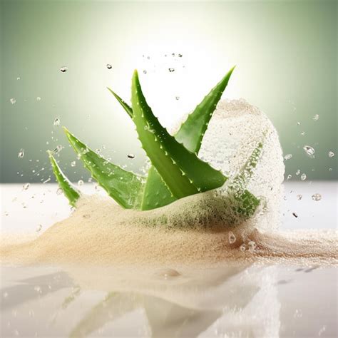 Premium Ai Image Aloe Vera Extract Powder Manufacturers Wholesale