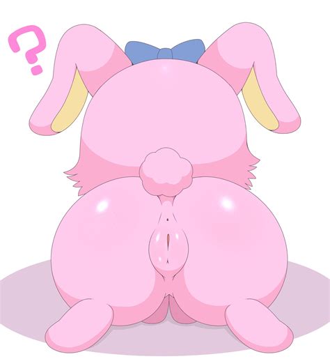 Rule 34 Accessory All Fours Anthro Anus Ass Azuo Blue Bow Bow Ribbon