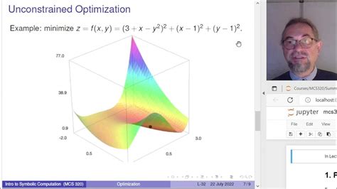 Polyhedral And Unconstrained Optimization In Symbolic Computation With