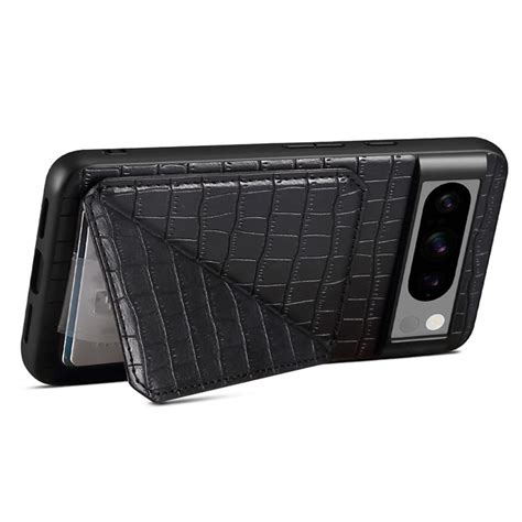 Coque Google Pixel Pro Sleek Croc Avec Porte Carte