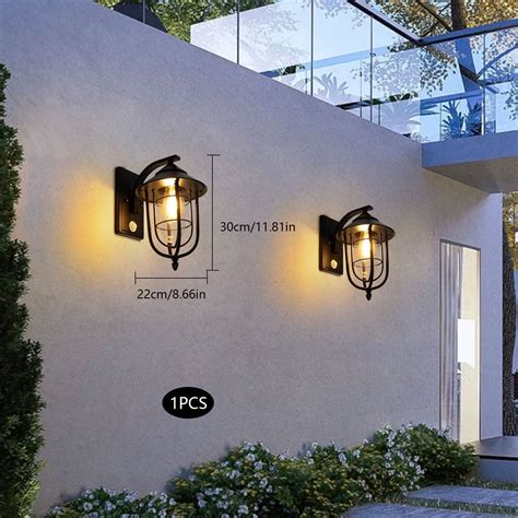 Led Street Light Motion Sensor Yard Outdoor Lamp Smart Sensor Switch