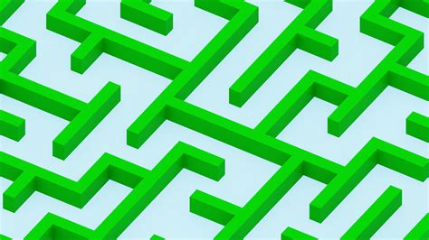 3d Green Labyrinth Model Turbosquid 2002594