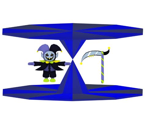 Deltarune Jevil Sprite Jevil Is An Npc And Bonus Boss In Chapter 1 Of