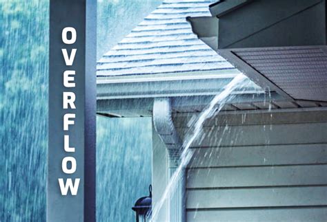 Why Is Water Overflowing From Your Rain Gutters