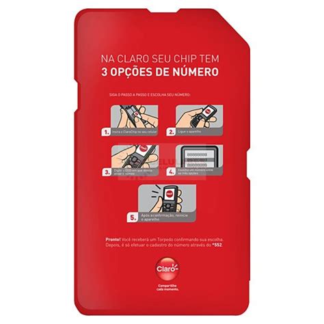 CHIP CLARO PRÉ PAGO UNIVERSAL