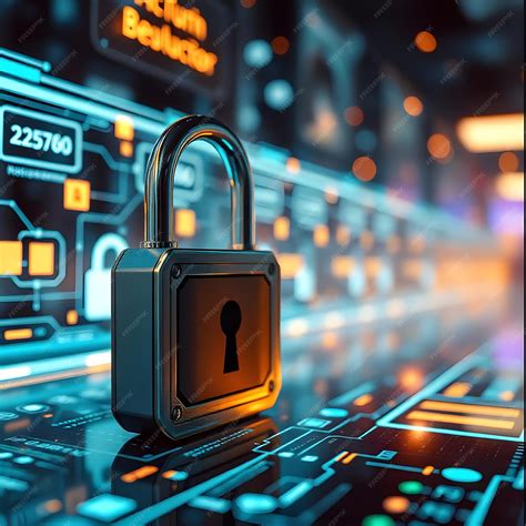 Abstract Internet Cyber Security Conceptgenerative Ai Premium Ai