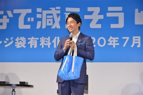 小泉進次郎氏、マイバッグルール“先輩”滝クリから教わる 芸能社会 Sanspocom（サンスポ）